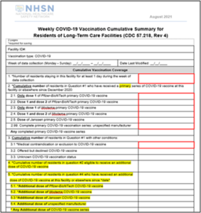 Changes to Weekly NHSN COVID-19 Vaccination Data Collection Forms – CMS ...